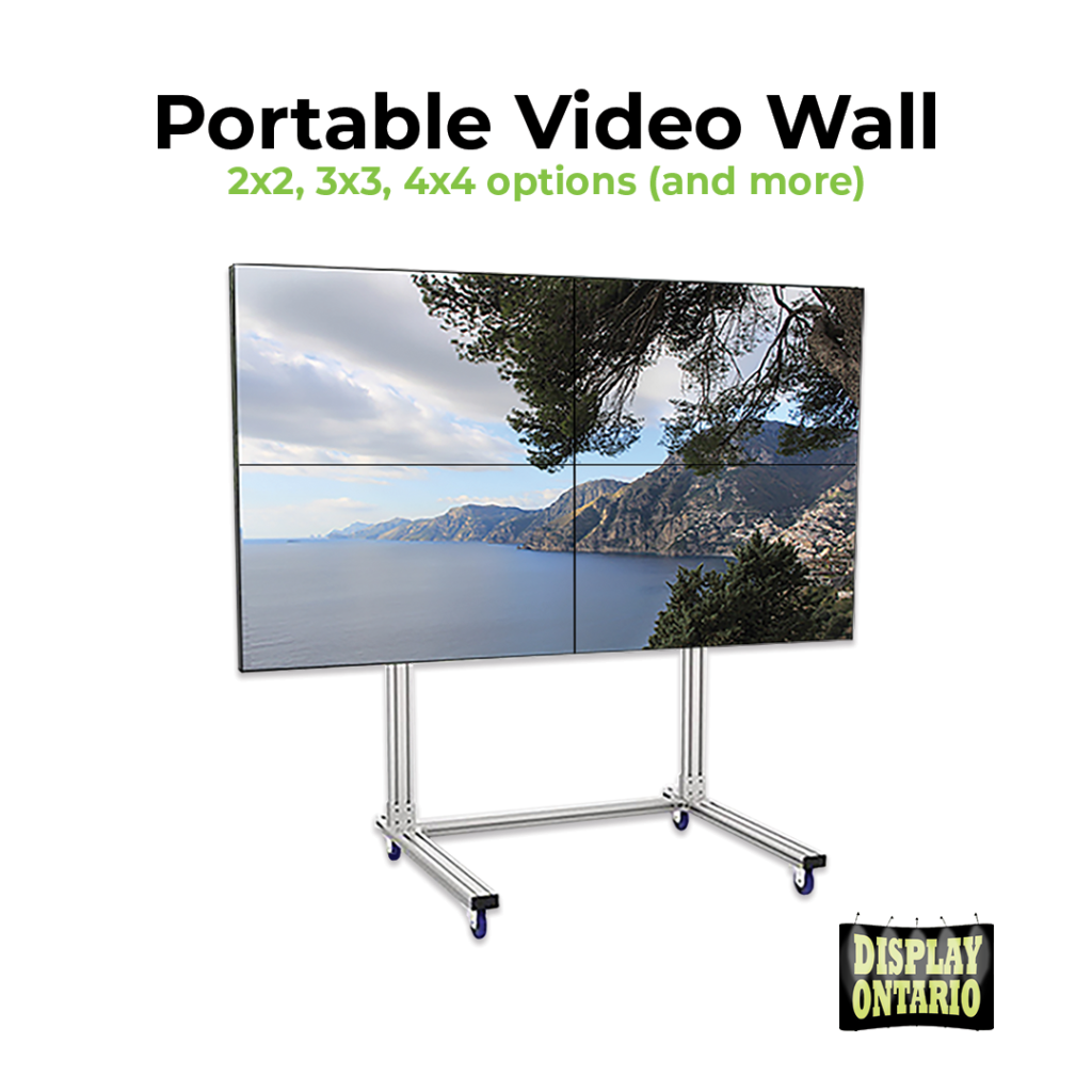 Video Wall package 2×2 55″ 4K – DISPLAY CENTRAL